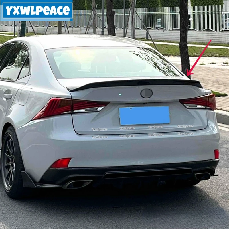 For-Lexus-IS200-IS250-IS350-IS300-2013-2019-Real-Carbon-Fiber-FRP-AR ...