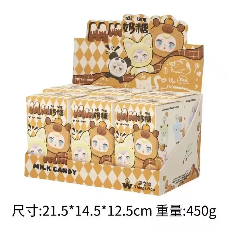 Hot Cute Milk Candy Plush Blind Box Backpack Pendant Backpack Mystery ...