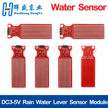 DC 3V-5V Rain Water Level Sensor Module Detection Liquid Surface Depth Height for Arduino DIY ...