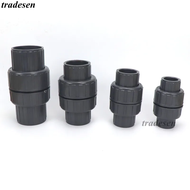 I.D32-63mm pvc check valve Aquarium One Way Non Return Valve Fish Tank ...