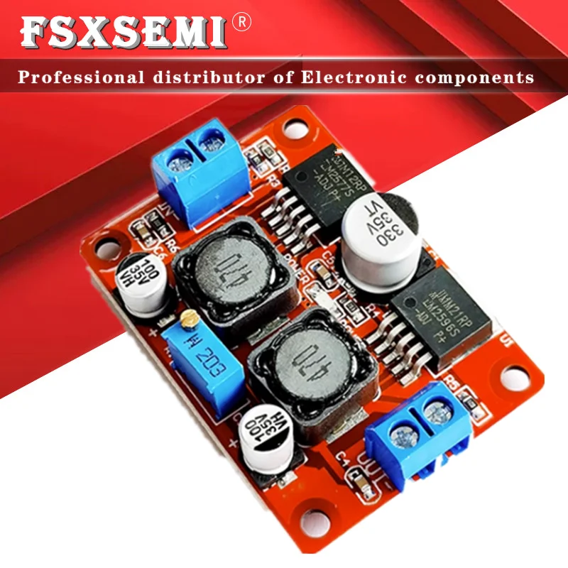 LM2596 LM2577 DC-DC Boost Module Input IN3.5-30V Output OUT 4-30V High ...