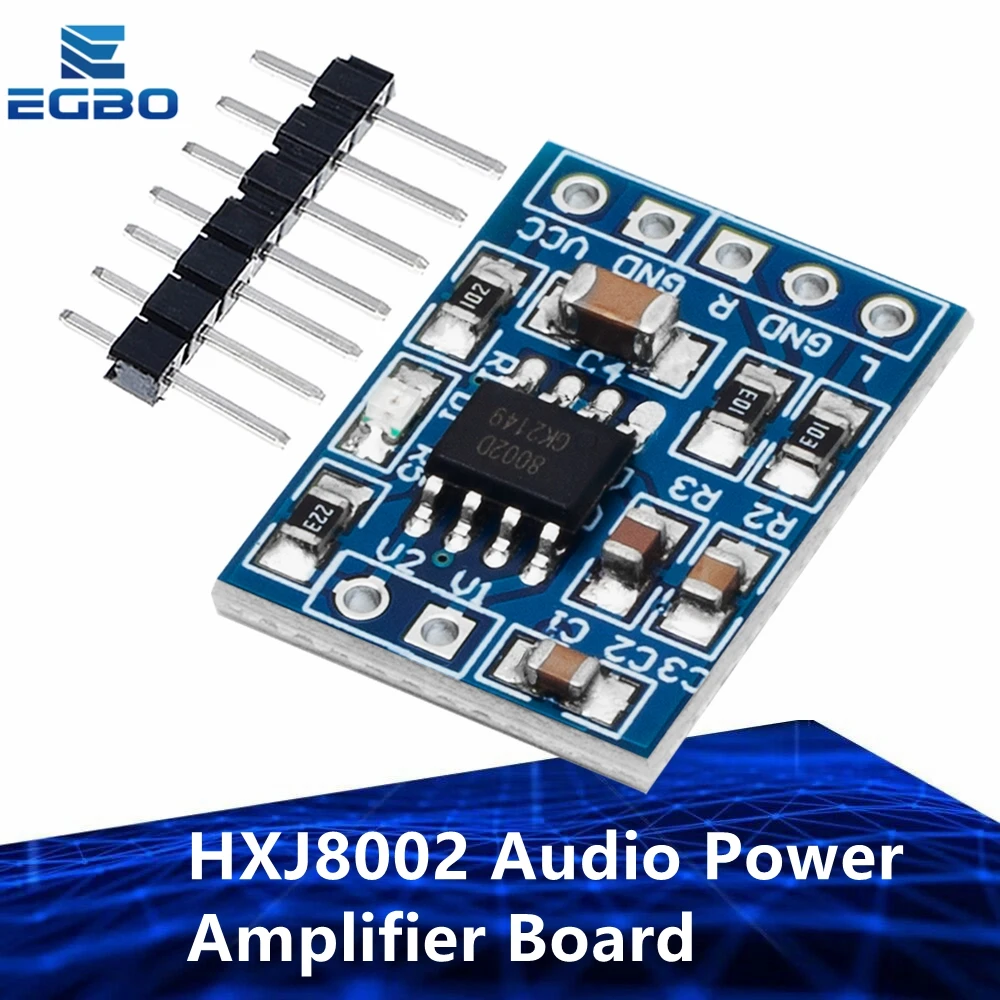 1-5PCS-EGBO-Mini-HXJ8002-Audio-Power-Amplifier-Board-Module-BTL-Audio ...