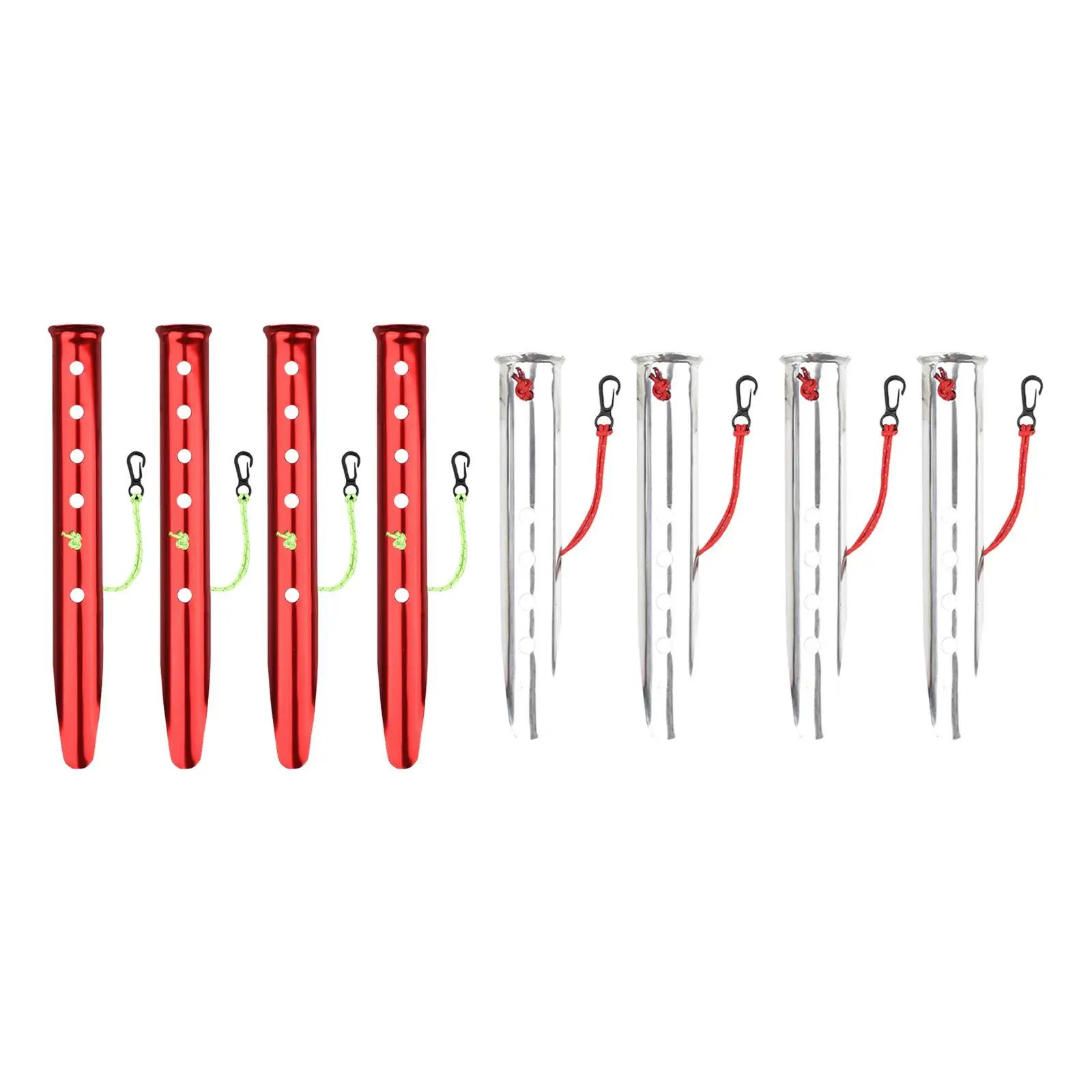 4pcs Heavy Duty Camping Stakes Snow Peg Ground Nail Accessories Camping ...