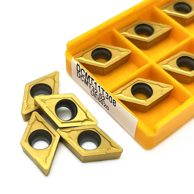 DCMT11T304 DCMT11T308 UE6020 US735 VP15TF carbide insert internal turning tool CNC tool DCMT ...