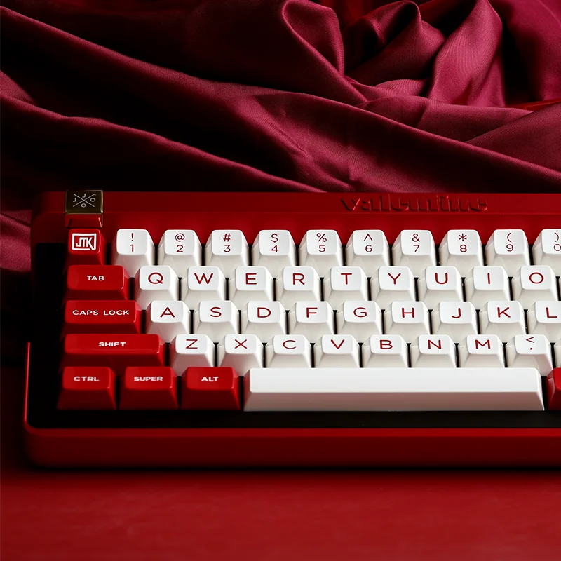 HSA-Classic-RED-ABS-Keycap-Set-2-color-Glossy-Spacebar-Kit-Bright ...