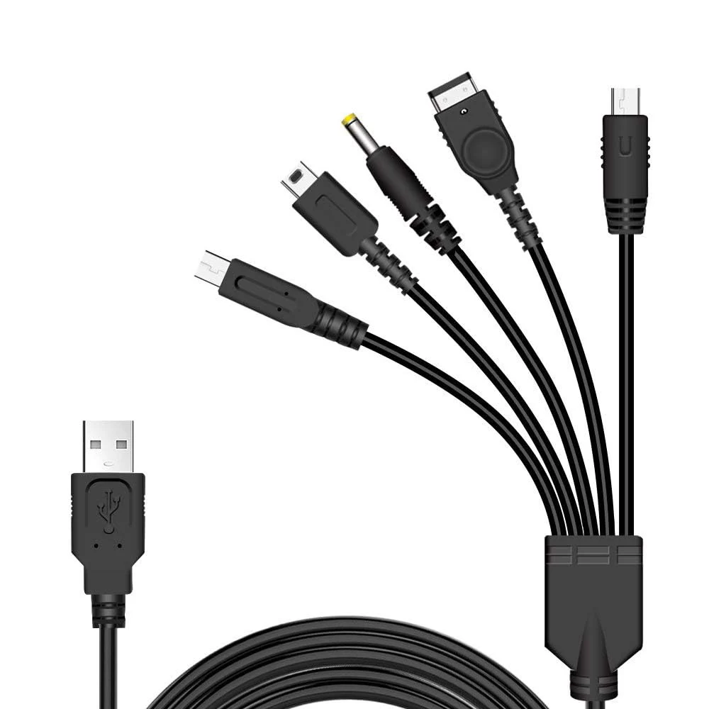 1-2M-Cable-Fast-Charging-5-In-1-USB-Game-Charger-Cord-Wire-for-Nintendo ...