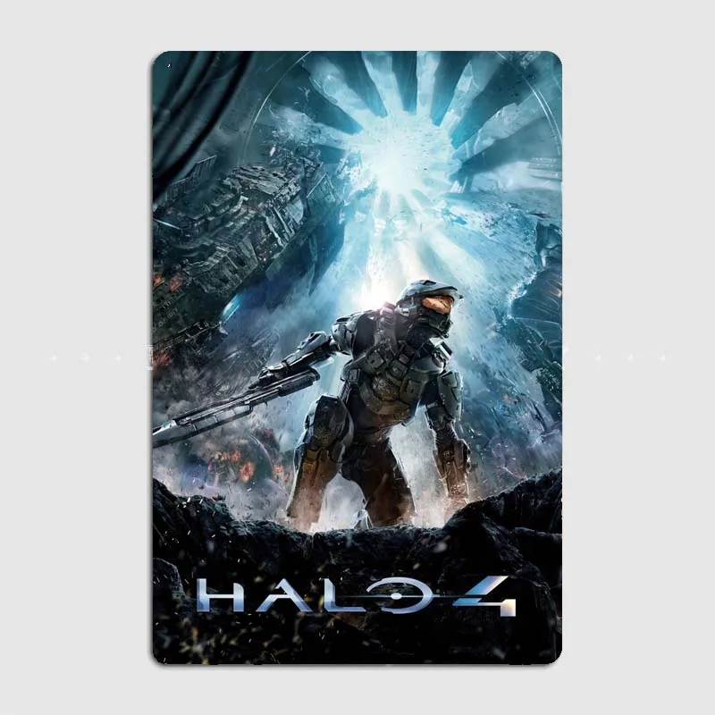 Halo Game Sign