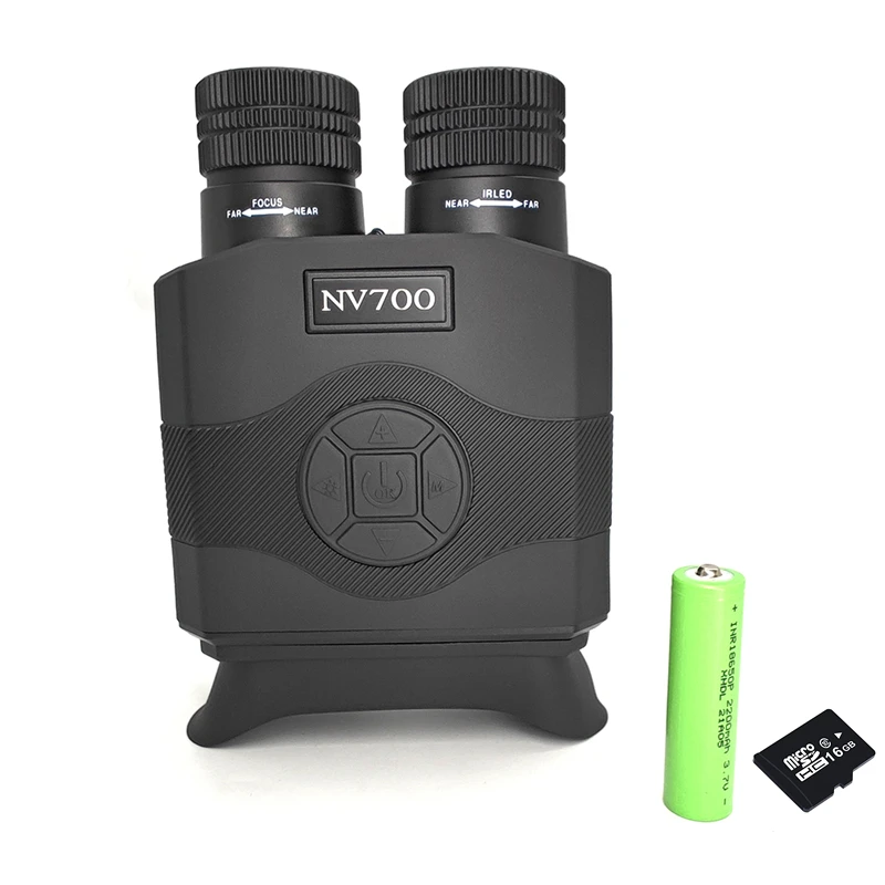nv700 Night Vision Binoculars IR Night Range 500m Photos Video ...