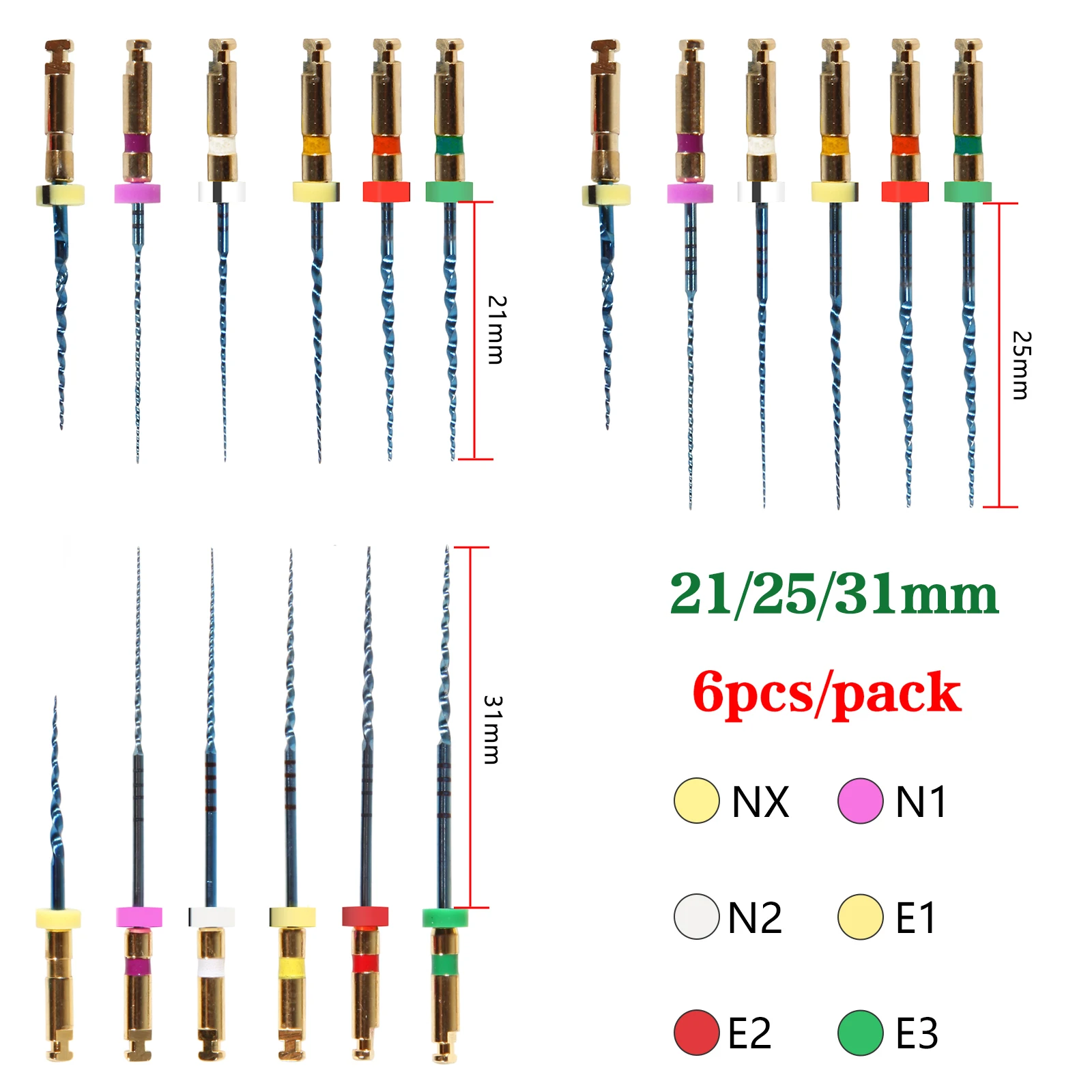 6pcs-pack-Dental-supplies-Dental-Endo-Endodontic-Universal-Engine ...