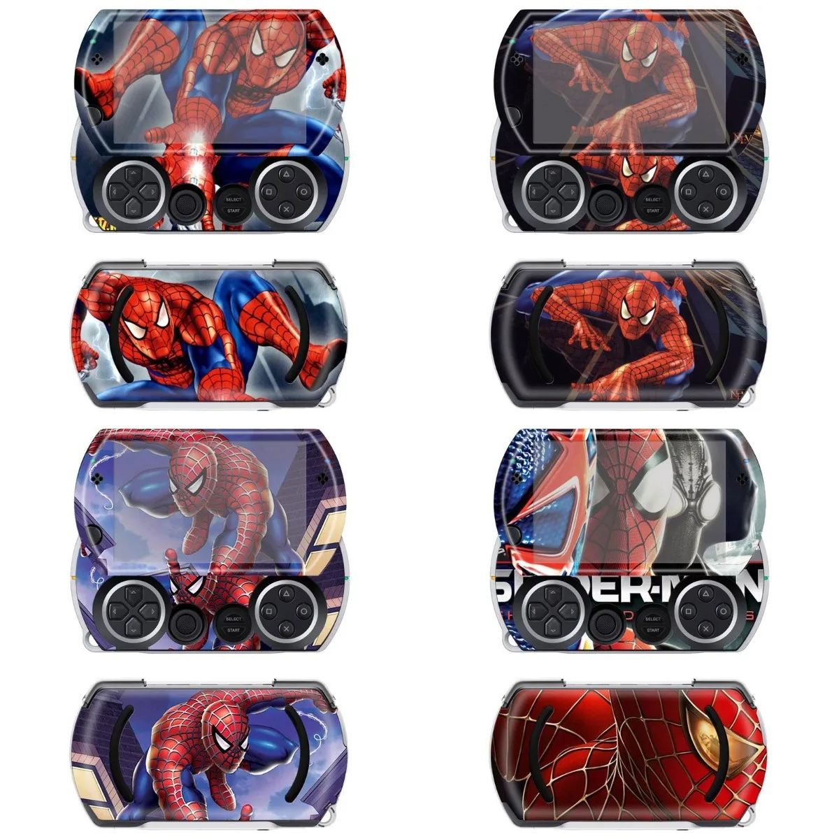 Marvel-Spiderman-Skin-Sticker-vinilo-para-PSP-GO-Skin-Sticker-Cover ...