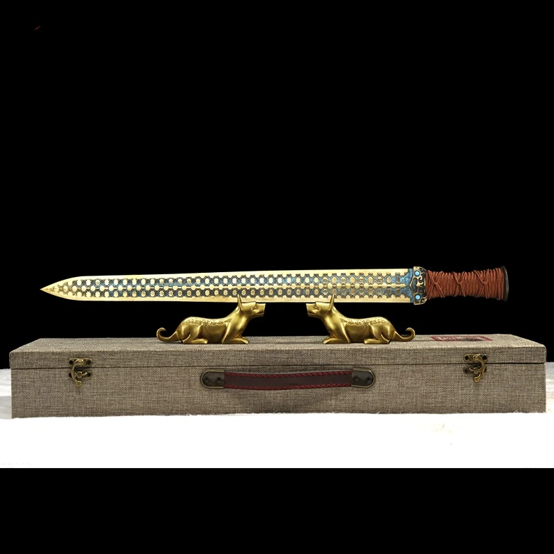 The King of Yue Gou Jian Sword Collection Sword Gifts Pure Brass Yue ...
