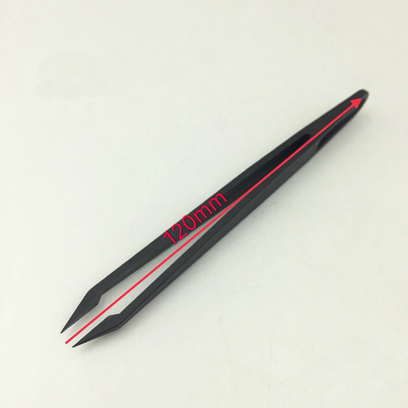 Watch Repair Tool Antistatic Carbon Fiber Tweezers Plastic Tweezers For ...