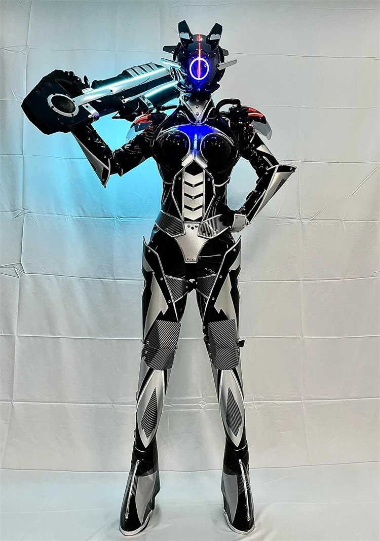 Robot Helmet Costume