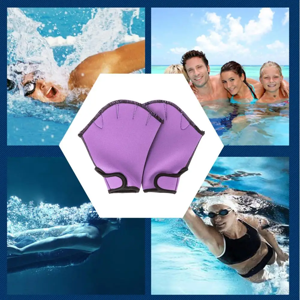 Flexible-Swim-Gloves-Water-resistance-Training-Swim-Gloves-Fitness ...