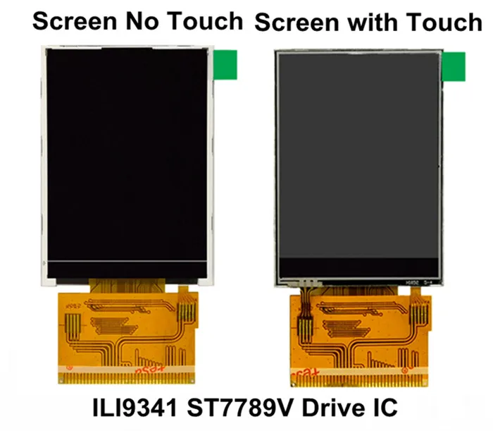2,8 zoll 37PIN TFT LCD Farbe Bildschirm ILI9341 ST7789V Stick IC 8/16Bit Parallel Interface 240 ...