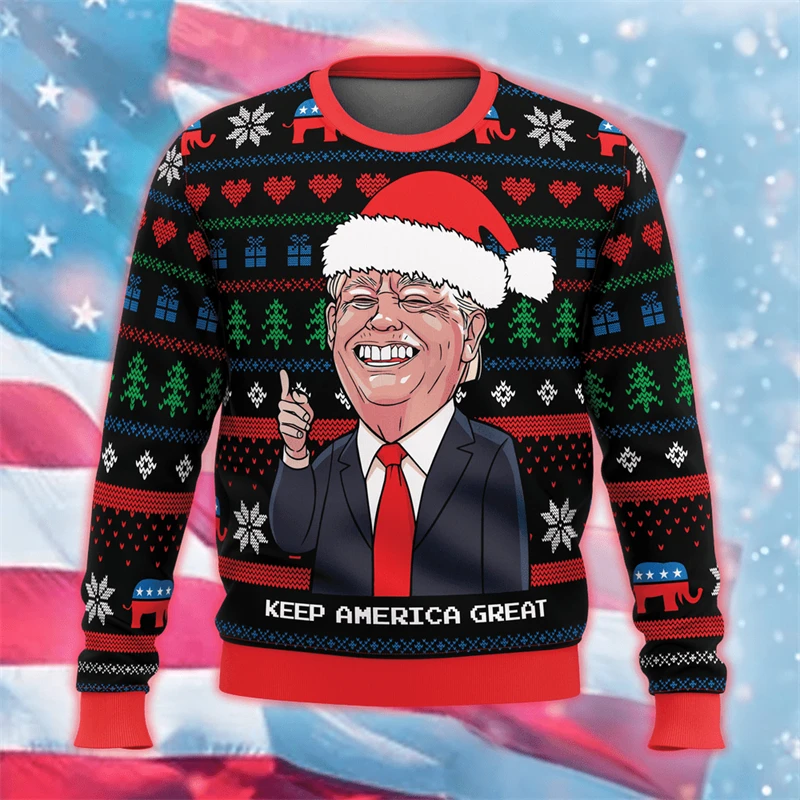 2024-Donald-Trump-3D-Printed-Sweatshirt-USA-Patriotic-Unisex-Jumper ...