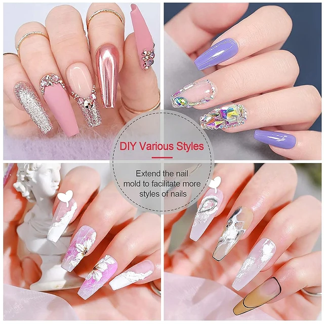 Nail Dual Forms For Poly Extensions | LILYCUTE