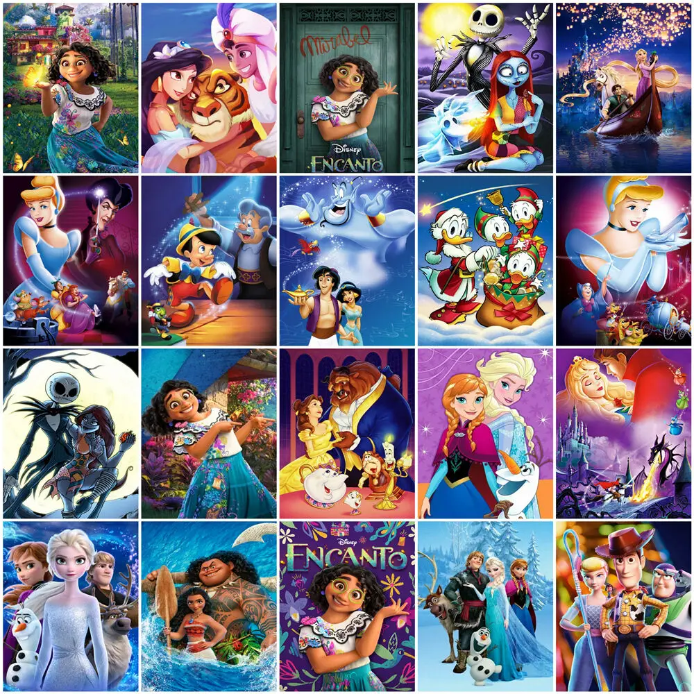 Disney-Princess-Frozen-Elsa-Diamond-Painting-The-Nightmare-Before ...