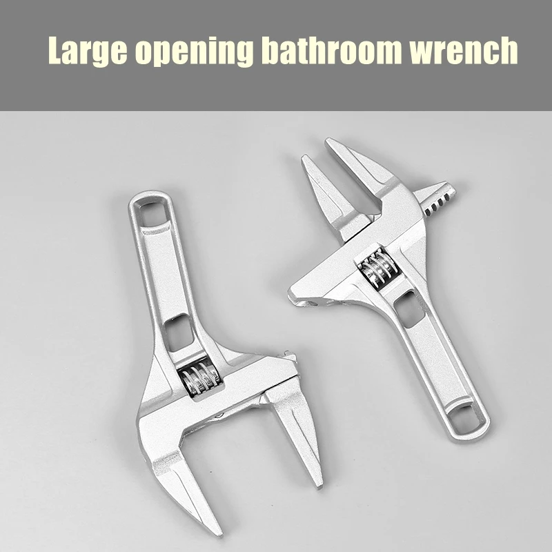 Bathroom-wrench-tool-short-handle-large-opening-maintenance-of-sewer ...