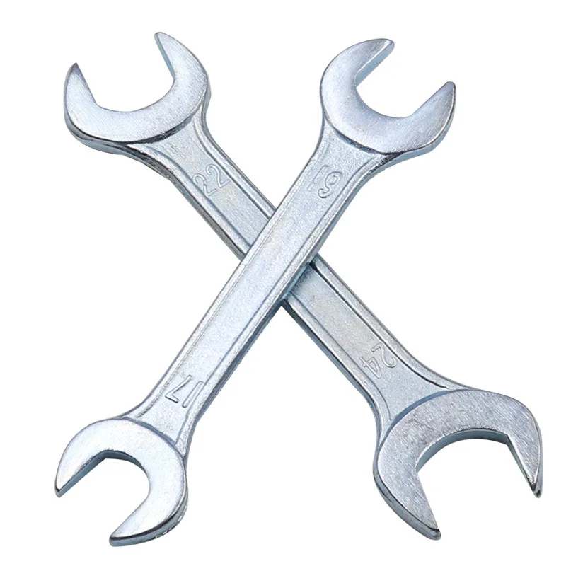 High-strength-chrome-plated-double-ended-open-ended-wrench-dumb-wrench ...