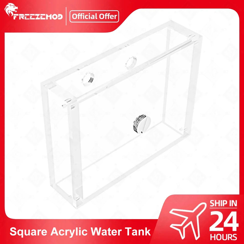 FREEZEMOD-430ml-Square-Acrylic-Liquid-Cooling-Water-Tank-for ...