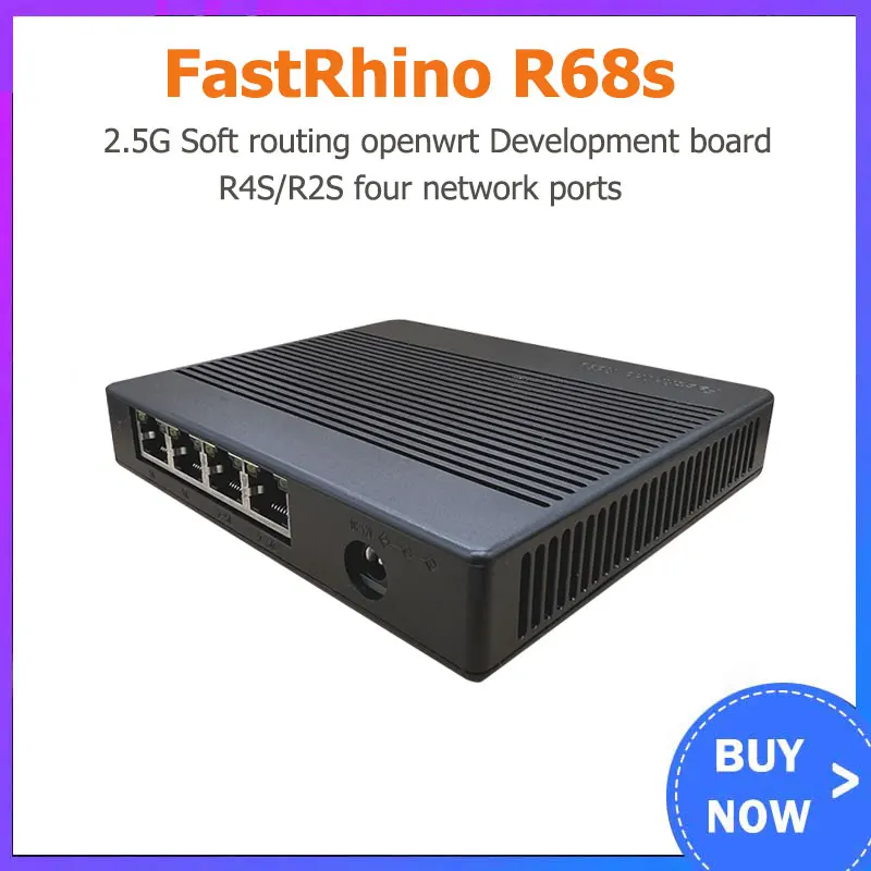 FastRhino R68s 2.5G Routing Openwrt Development Board R4S/R2S เครือข่าย ...