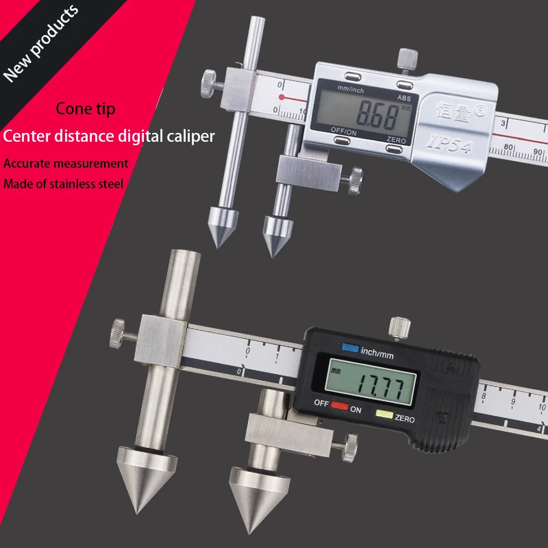 Horizontal Center Distance Digital Caliper Hole Distance Electronic ...