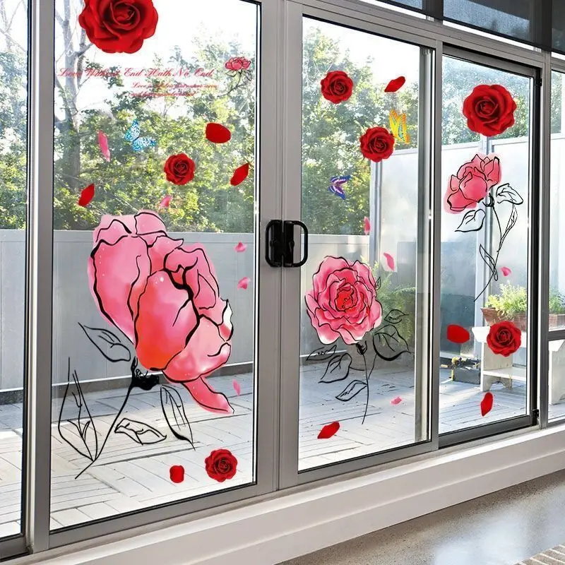 Glass Door Sticker Design