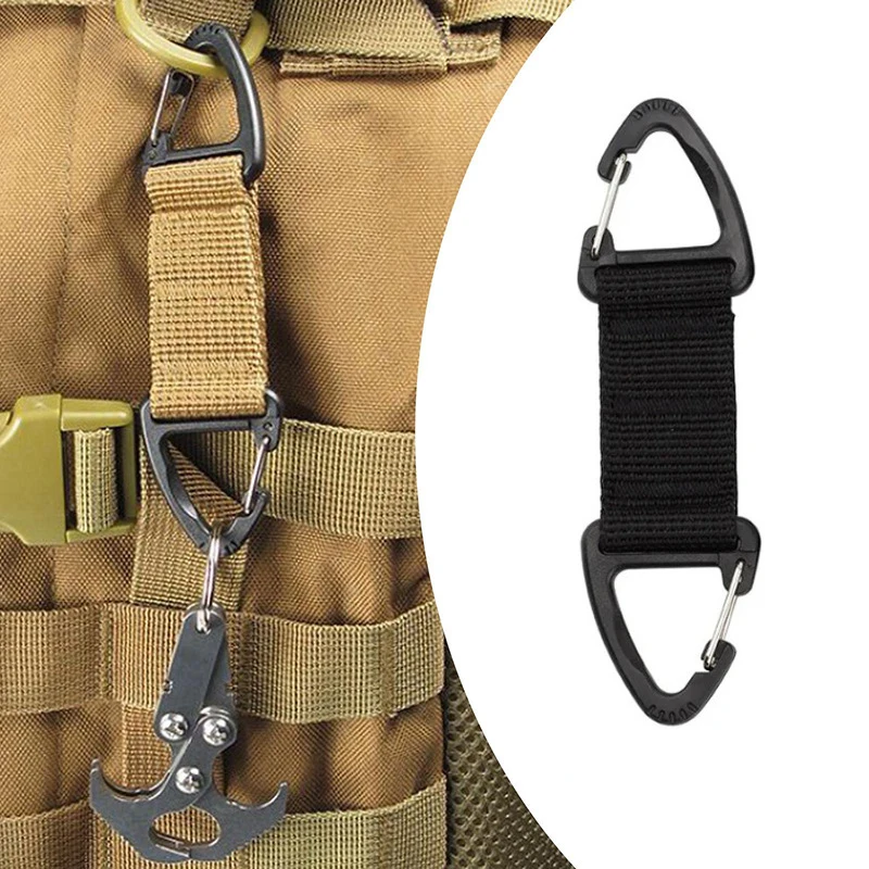 Outdoor-Camping-Carabiner-Hook-Hiking-Webbing-Buckle-Belt-Clip-Hanging ...