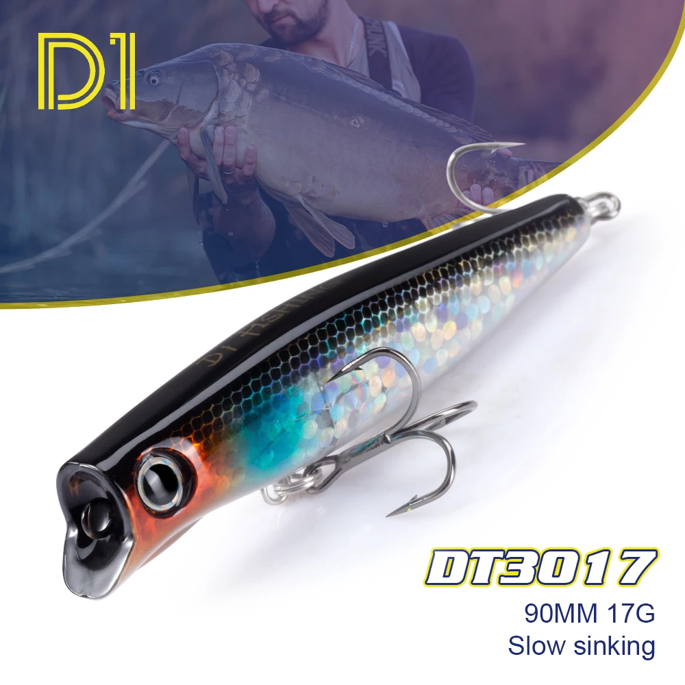 D1-Sinking-Popper-Lure-S-shapes-Action-Hard-Wobblers-Pike-Lures-Tackle ...