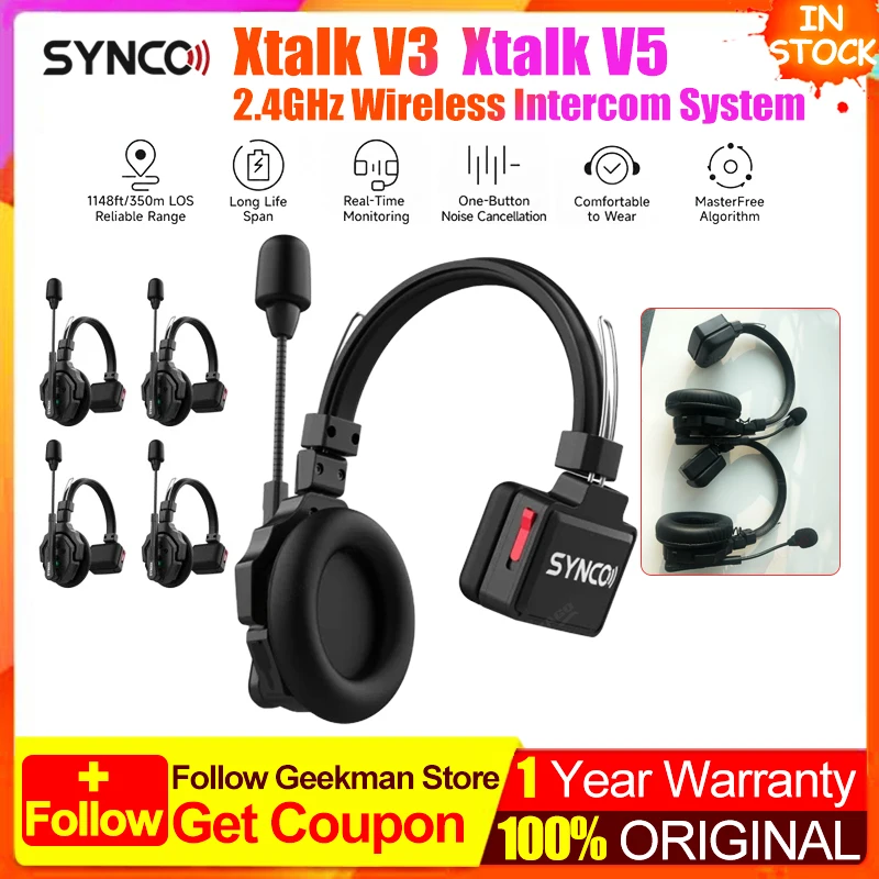 Wireless-Intercom-System-SYNCO-Xtalk-X3-X5-2-4G-Communication-Headset ...