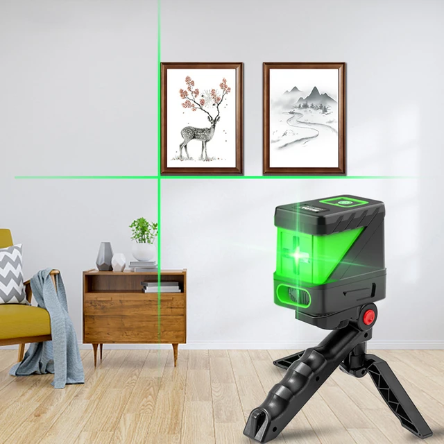 Horizontal Red Laser Beam