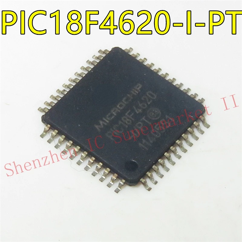 1pcs/lot Pic18f4620-i/pt Pic18f4620 -i/pt Tqfp-44 In Stock - Integrated ...