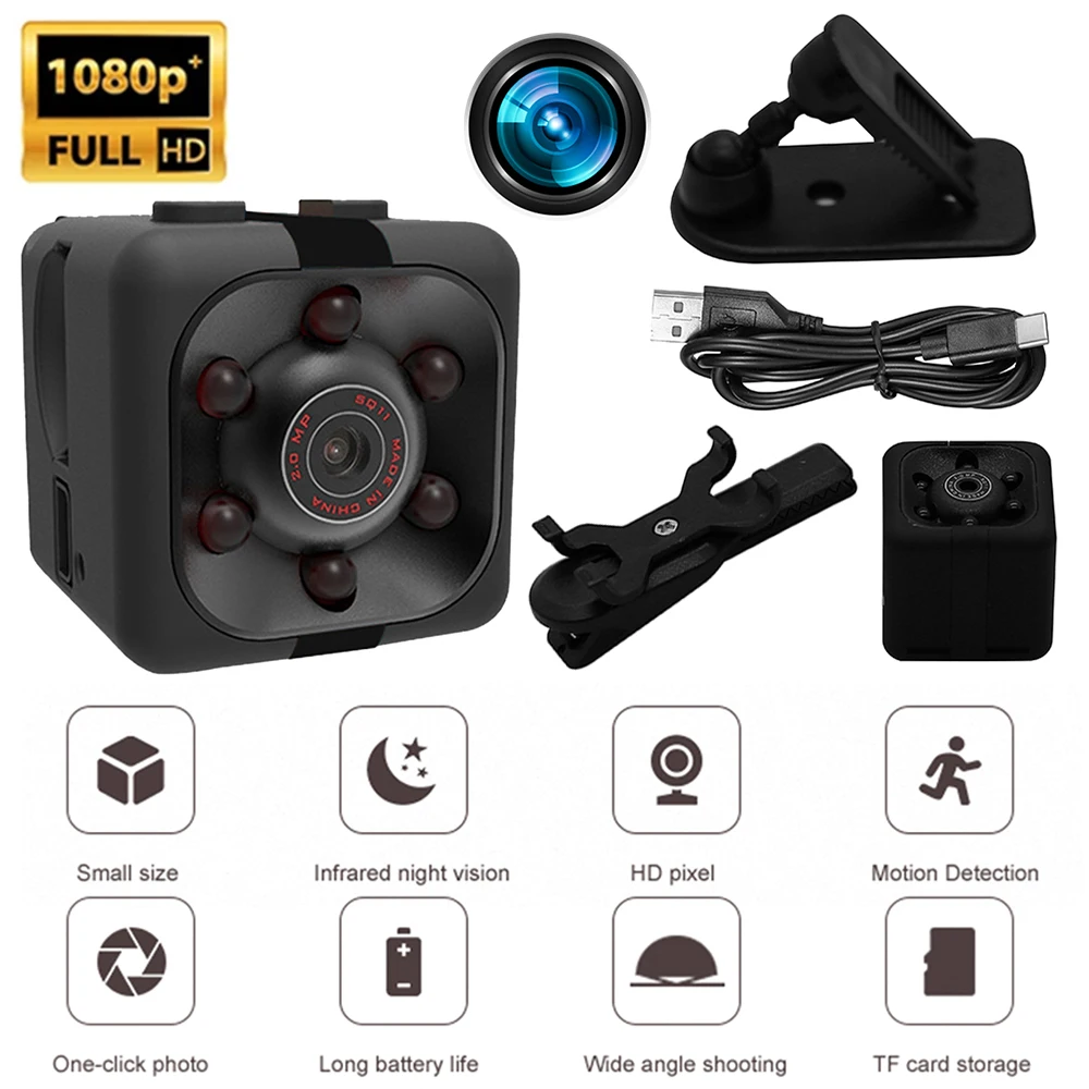 Mini-Wireless-Security-Camera-Full-HD-1080P-Mini-Camcorder-200mAh-Night ...