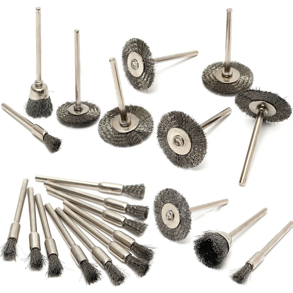 20pcs-Stainless-Steel-Wheel-Brush-for-Metal-Surface-Cleaning-Rotating ...