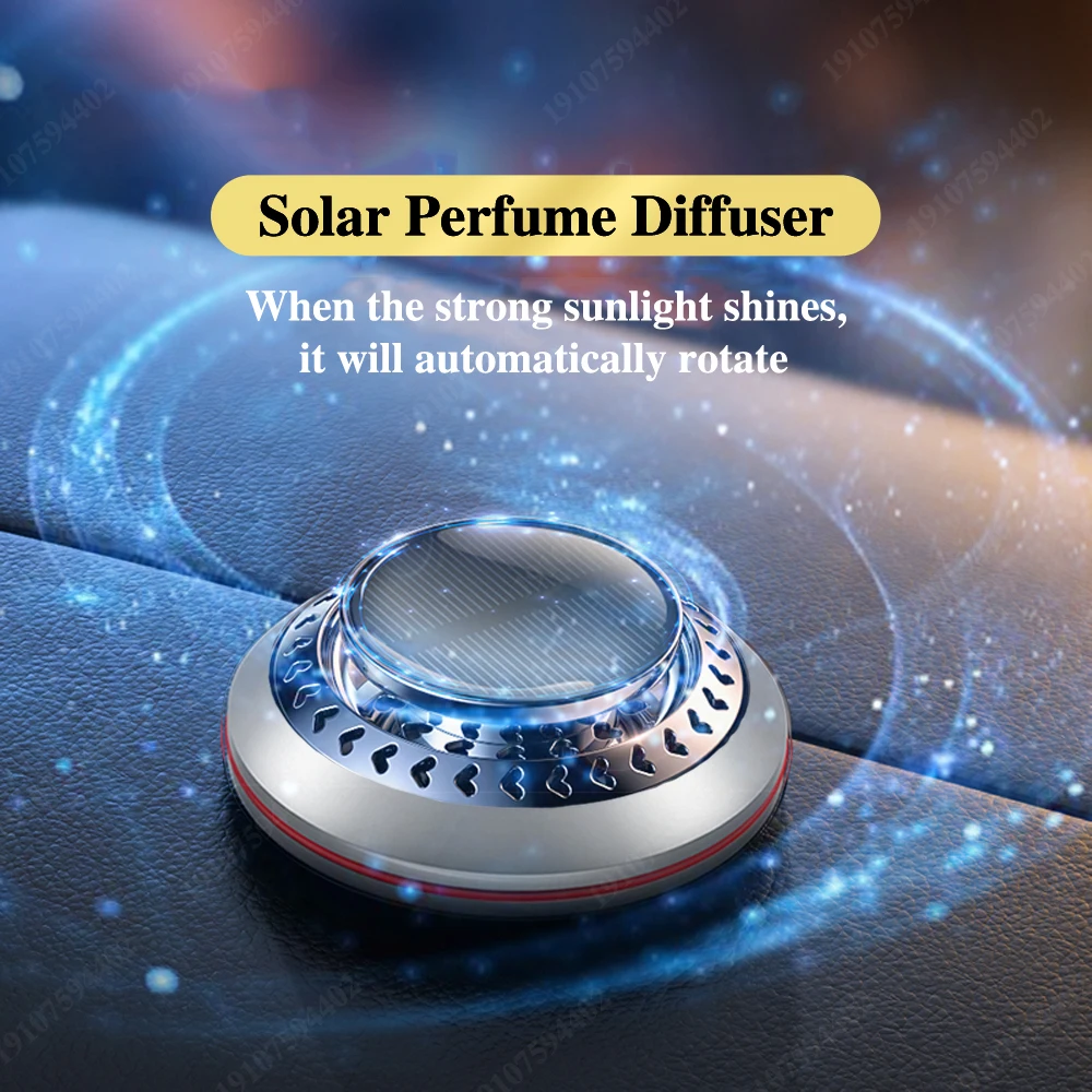 Solar-Rotation-Car-Air-Freshener-Auto-Perfume-Diffuser-Flavoring ...