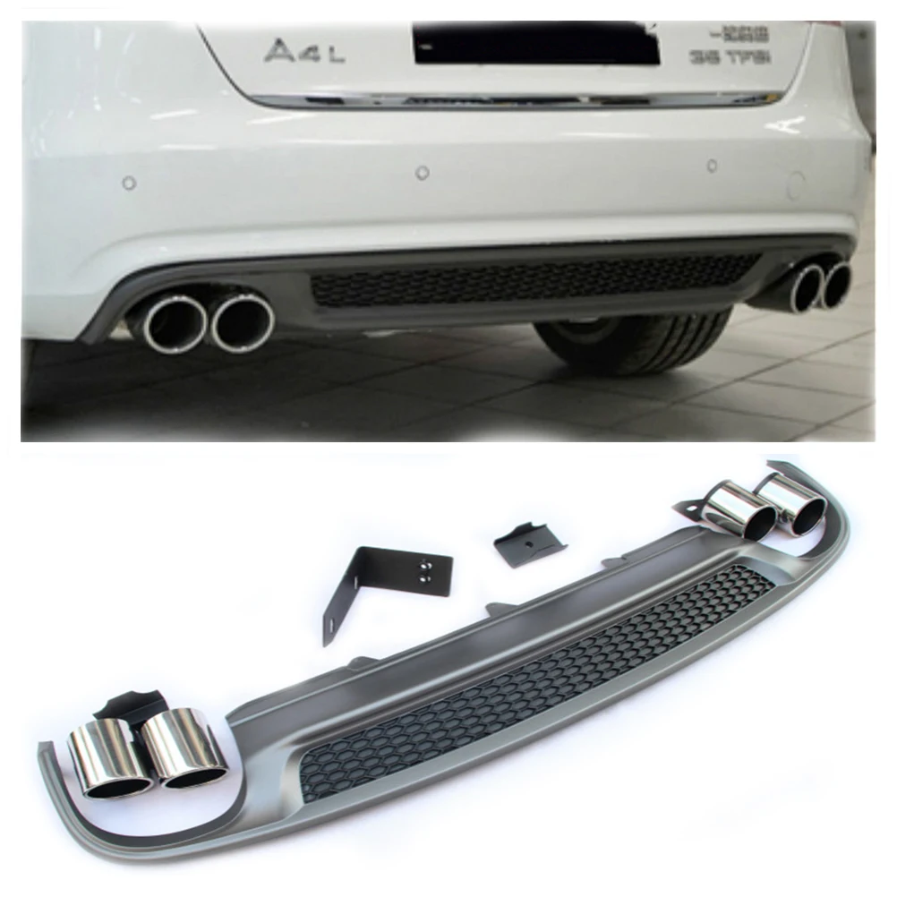 For-Audi-A4-B8-5-Sedan-2013-2016-Normal-Version-Only-S4-Style-Rear ...