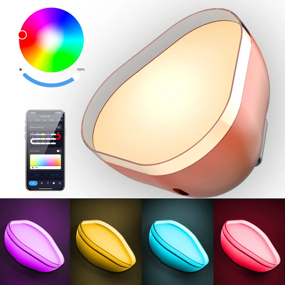 Smart-Tuya-WIFI-Desk-Lamp-RGB-Music-Rhythm-Night-Light-Bluetooth-Voice ...