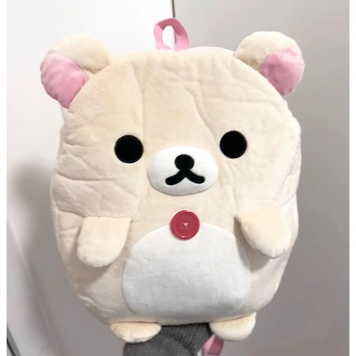 Rilakkuma Korilakkuma Plush Backpack Bear Body Cute Bags for Women ...