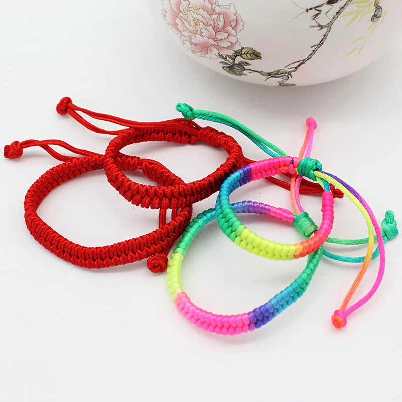 Natal-Year-Red-String-Handmade-Phoenix-Tail-Knot-For-Lover-Protection ...