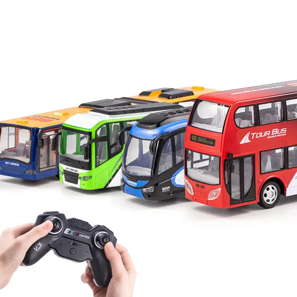 Wireless-Remote-Control-Bus-With-Light-Simulation-Electric-Large-Double ...