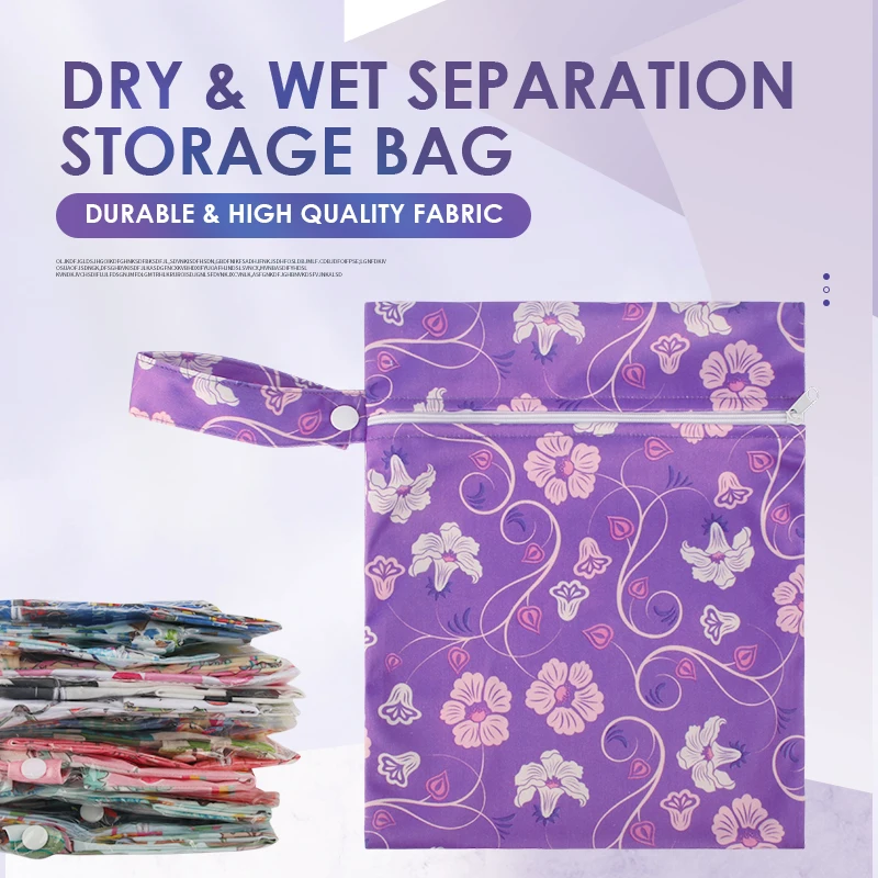 Mini Size 25x20cm Diaper Bag Waterproof Reusable Mummy Bag Printed ...