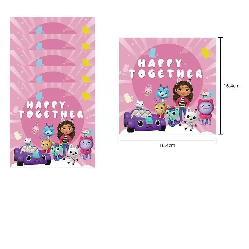 Suministros para la fiesta del quinto cumpleaños de las niñas Casa de muñecas Gabby Globos de ...