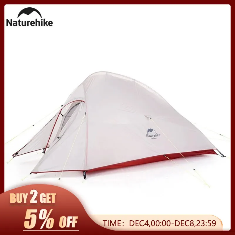 Naturehike-2-Person-Camping-Tent-Ultralight-Waterproof-Nylon-Trekking ...