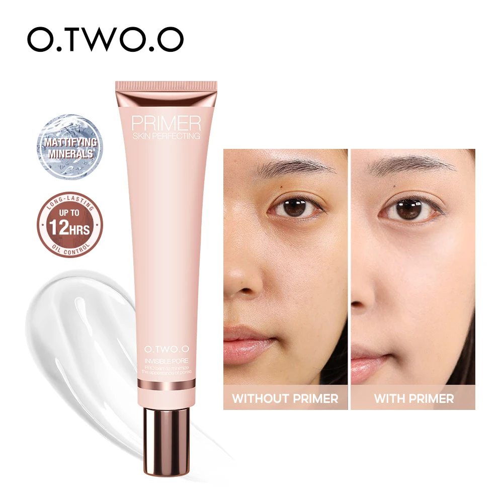 O.TWO.O Makeup Base Face Primer Gel Invisible Pore Light Oil Free ...