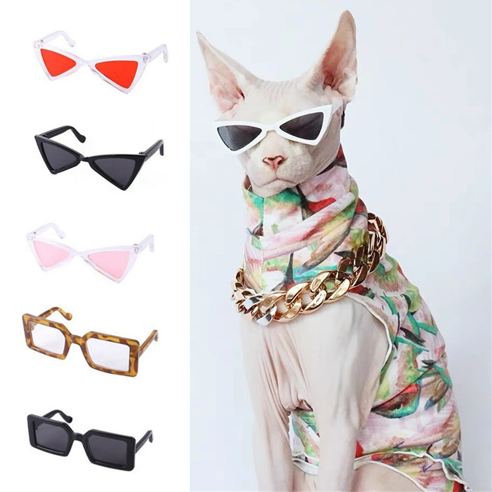 Personalise-Sphynx-Sunglasses-Pet-Accessories-for-Cats-Puppy-Kitten ...