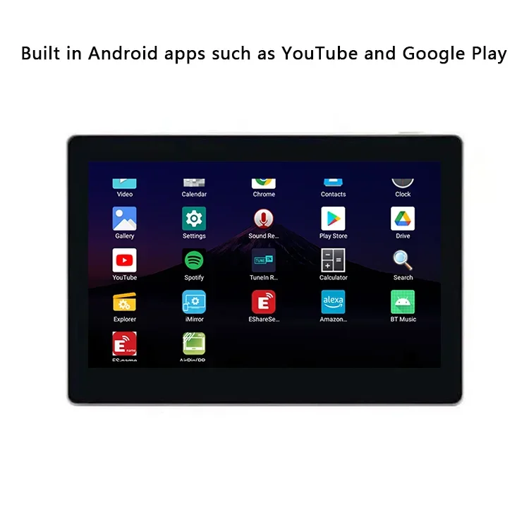 NEW 7 inch Android 11 Smart Home Background Music Panel Stereo Sound ...