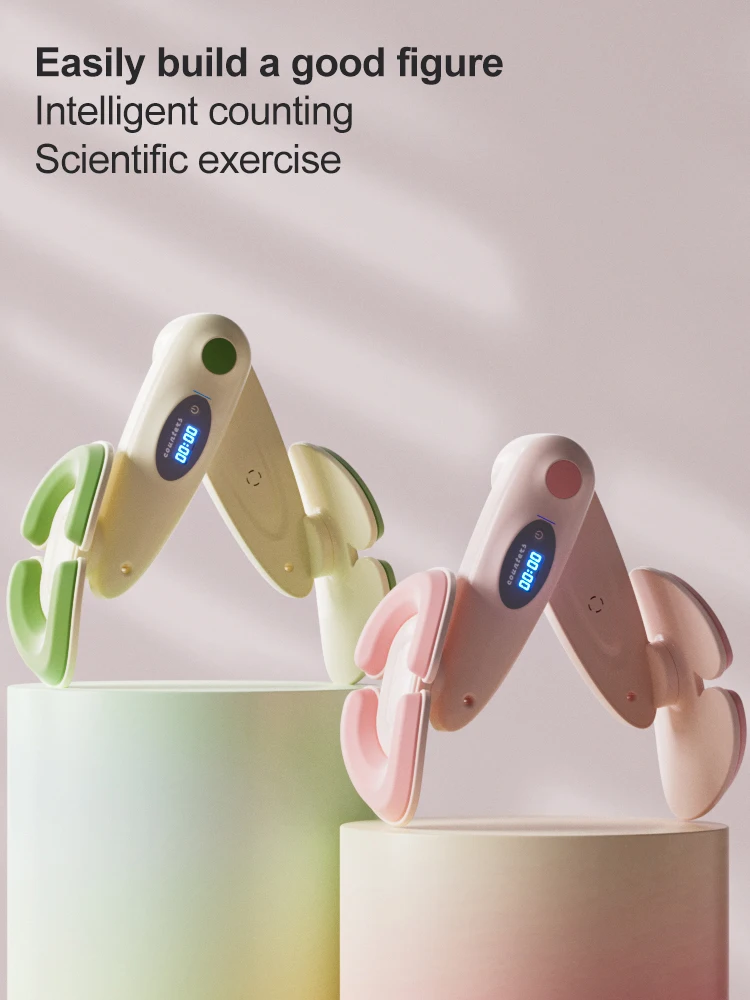 Women Postpartum Repair Pelvic Floor Muscle Leg Clamps Trainer LED ...
