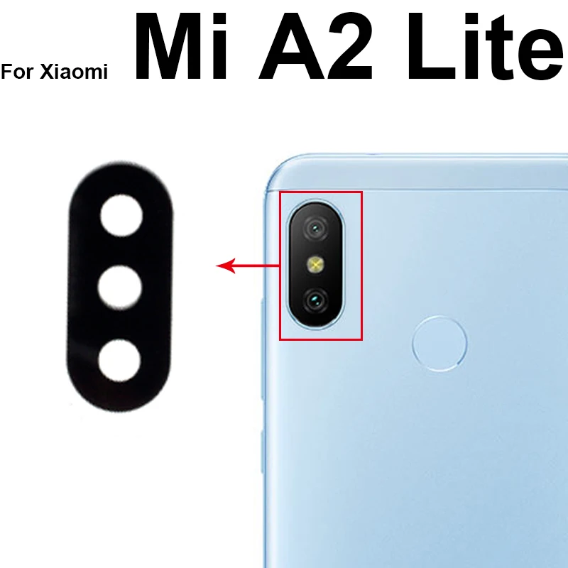 Original-Rear-Back-Camera-Glass-Lens-Replacement-For-Xiaomi-Mi-A1-5X-A2 ...