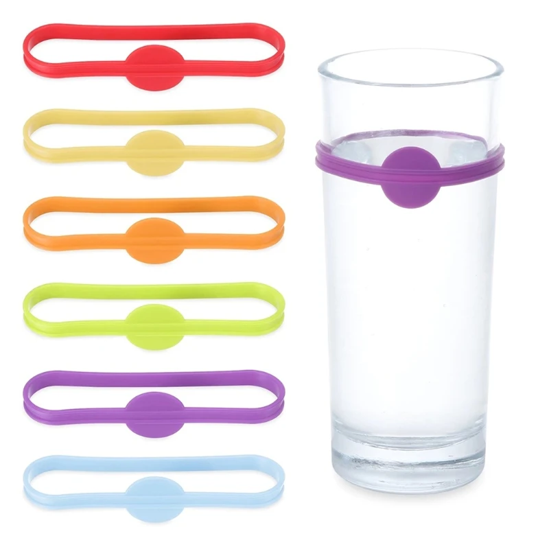 New-6-Pieces-Cup-Strip-Tag-Marker-Bottle-Tag-Wine-Glass-Marker-Tags-for ...